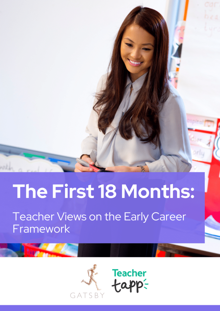 Early Career Framework: The First 18 Months - Teacher Tapp