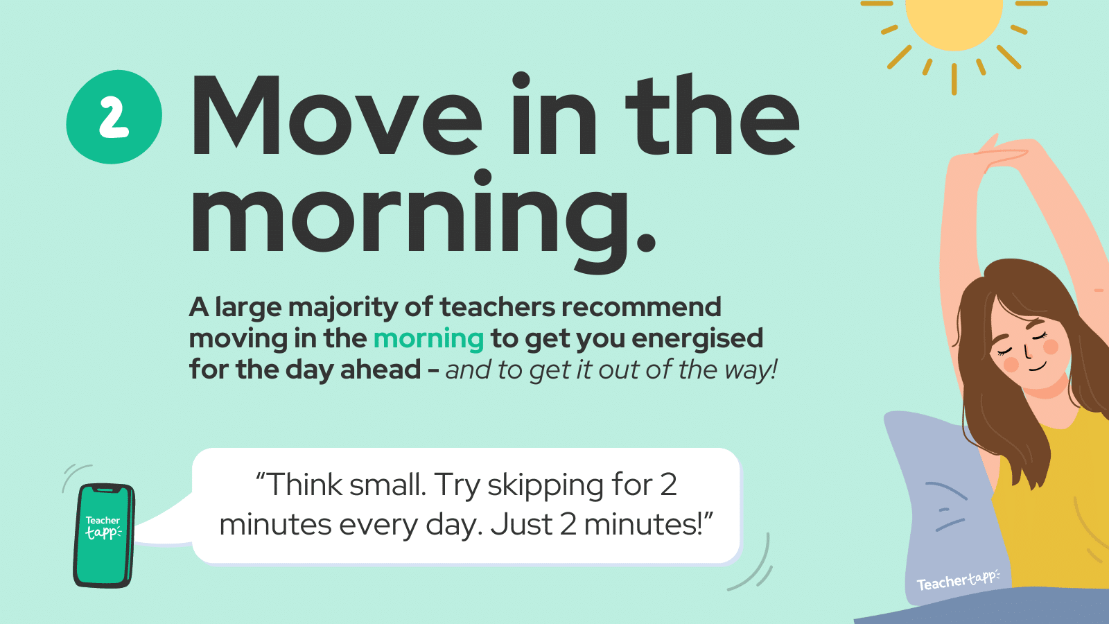 7 ways teachers can fit exercise into their day - Teacher Tapp