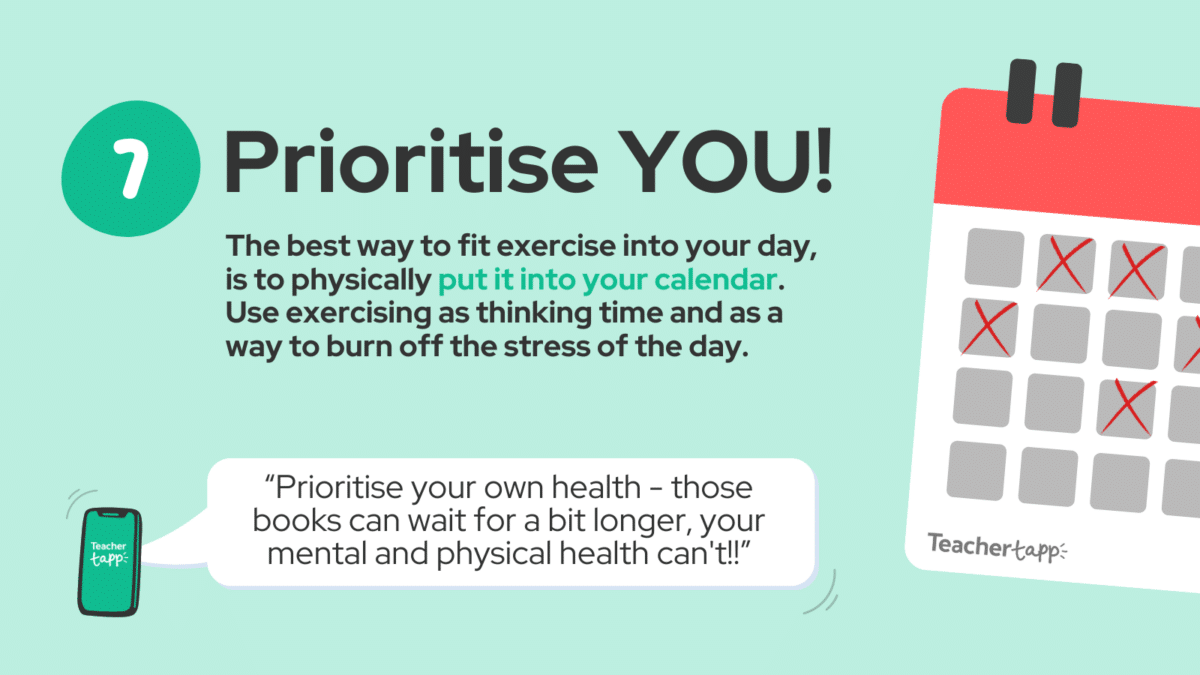 7 ways teachers can fit exercise into their day - Teacher Tapp